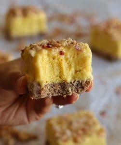 Mango Lemon Bars (100% Vegan and Gluten-Free!)