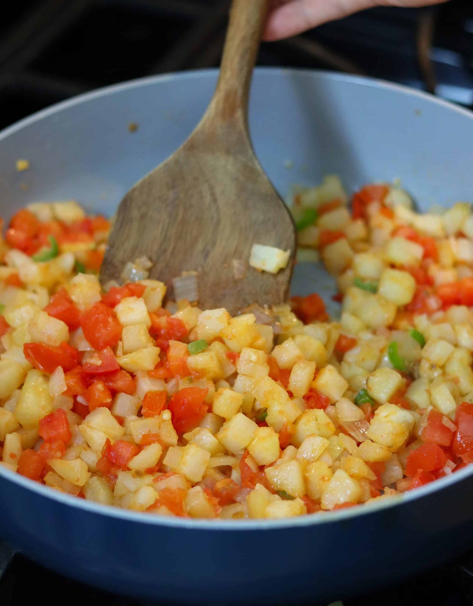 Mexican Potatoes (Papas a la Mexicana) - Healthy Simple Yum