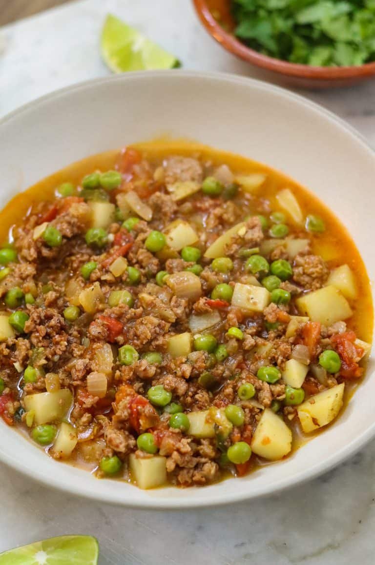 Vegan Picadillo (Authentic, Easy, Mexican recipe!)