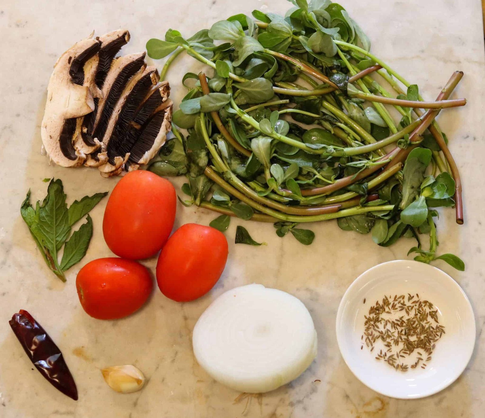 Verdolagas Receta (Purslane Recipe)