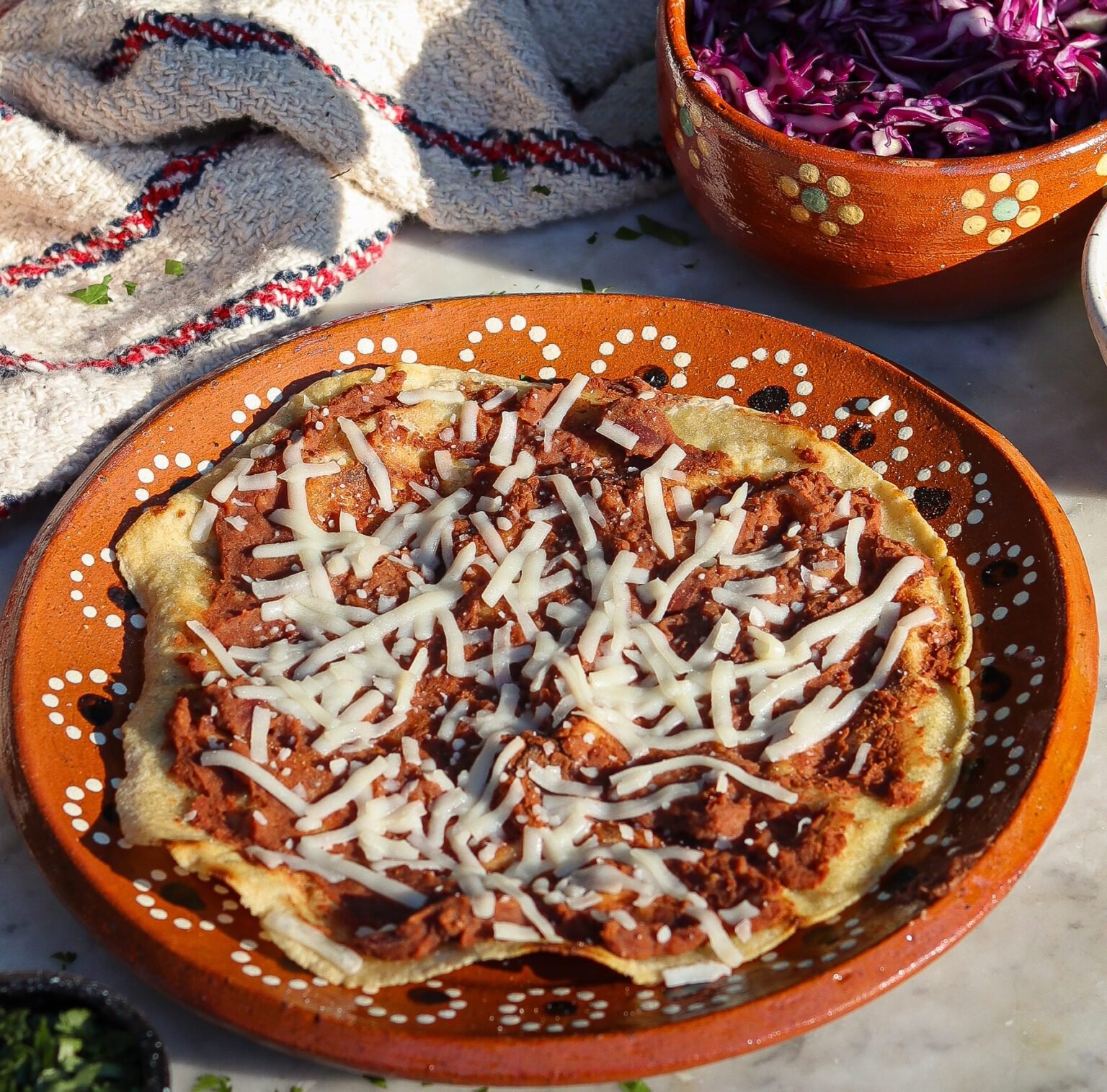 Tlayuda - Mexican Pizza!